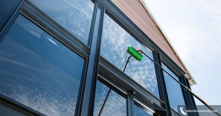 Water Fed Pole Window Cleaning Service in San Diego